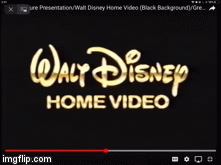1996 Feature Presentation/Walt Disney Home Video (Black Background ...