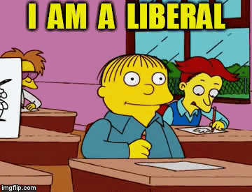 I am a liberal.... - Imgflip