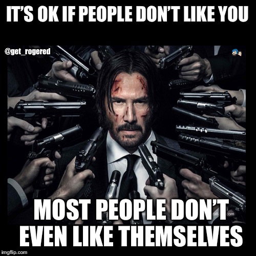 JOHN WICK CHAPTER 2 SURROUNDED BY GUNS Imgflip