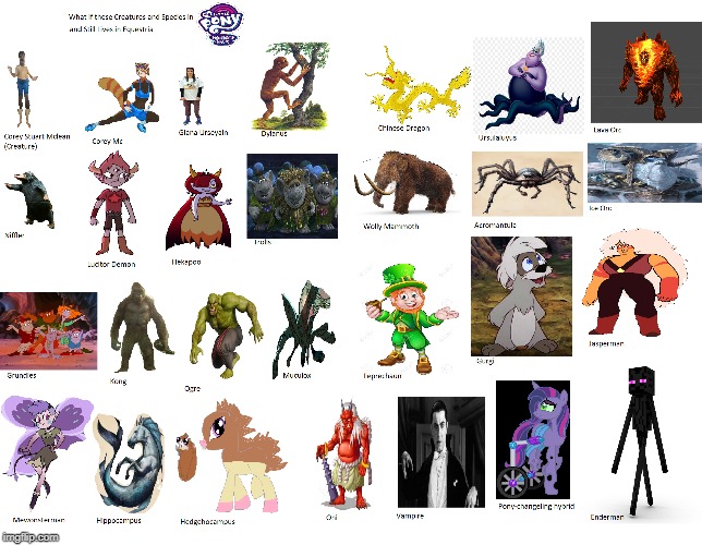 What if these Creatures in My Little Pony:Friendship is magic and still ...