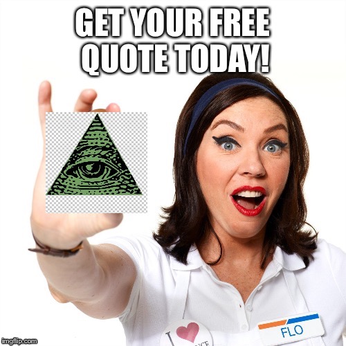 Image tagged in flo from progressive,funny memes,memes,food - Imgflip