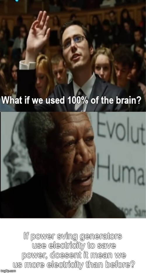 What if we used 100% of the brain - Imgflip