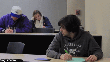 Pulling out the cheat sheet - Imgflip