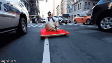 who said magic carpets dont exist - Imgflip