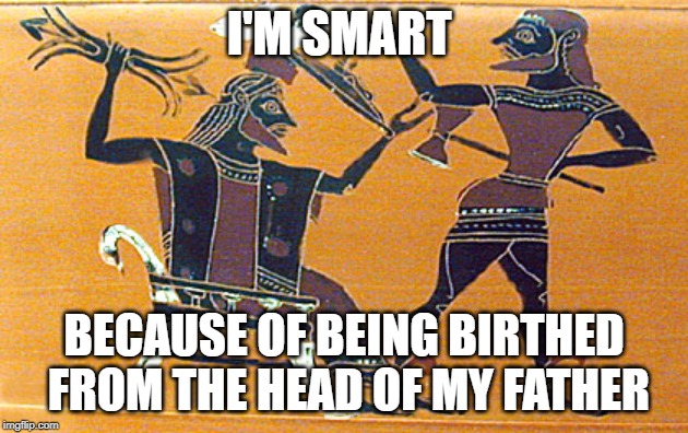 Birth of Athena - Imgflip