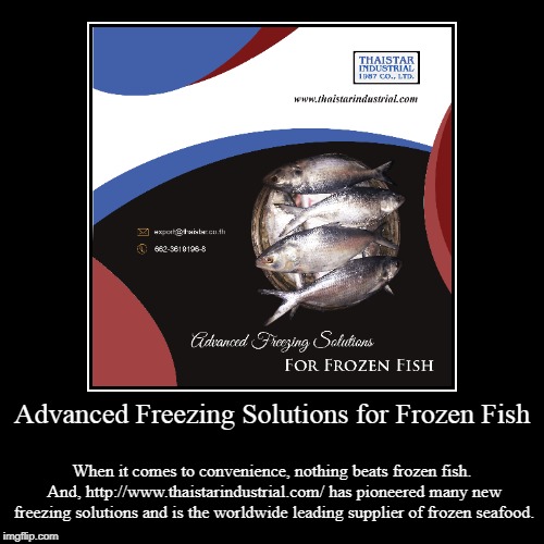 Advanced Freezing Solutions for Frozen Fish - Imgflip