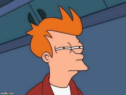 When you see something weird... - Imgflip