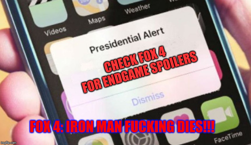 Presidential Alert Meme - Imgflip