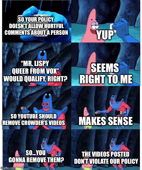 patrick not my wallet - Imgflip