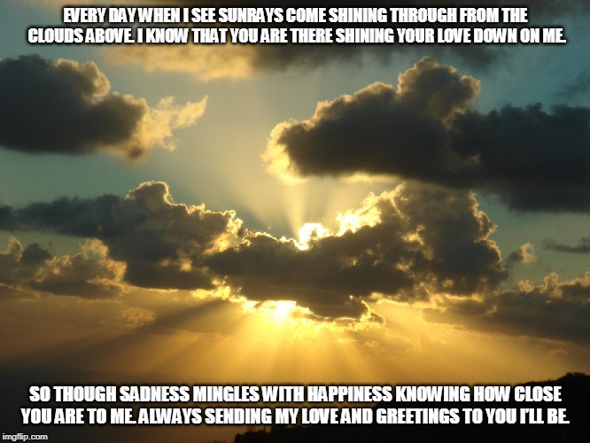 Sunshine Beyond the Clouds - Imgflip