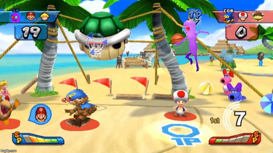 Mario Super Basketball | Video Games Fanon Wiki | Fandom