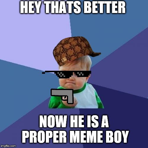 Success Kid Meme - Imgflip
