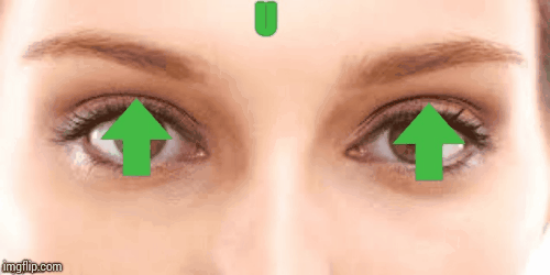 Upvote eye roll - Imgflip