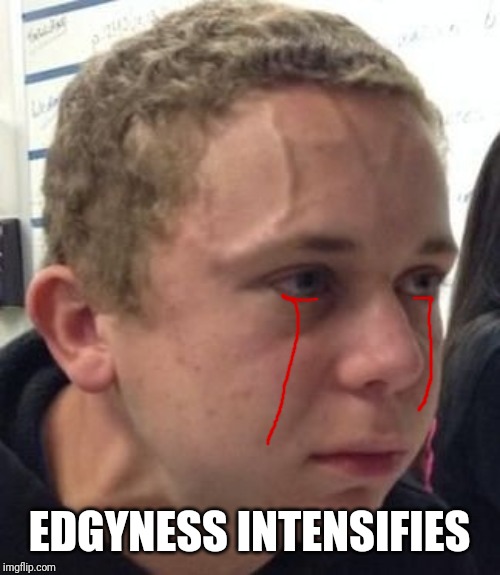 Try Not To Cut Yourself On That Edge Imgflip