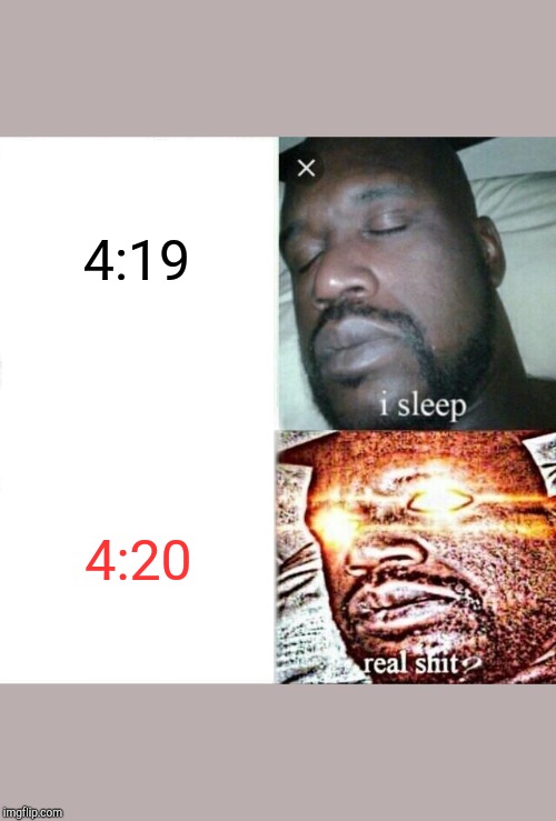 I Sleep Meme Template