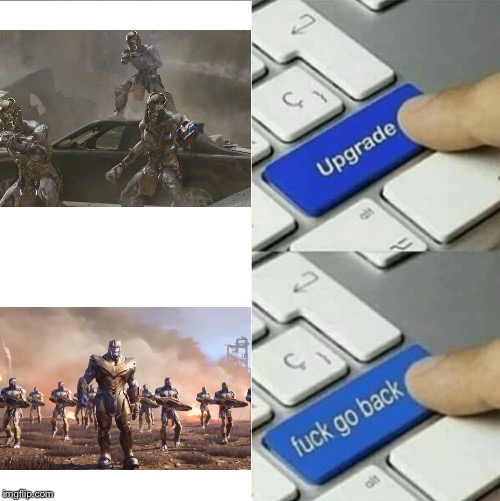 Upgrade go back - Imgflip