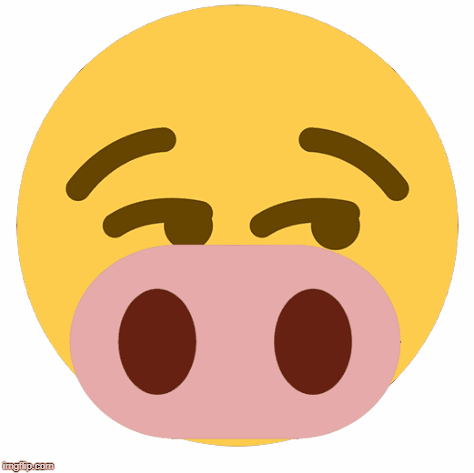 Nostril flaring emoji - Imgflip