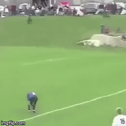 First Ever Recorded, Not Faked, Soccer Injury! ^_^ - Imgflip