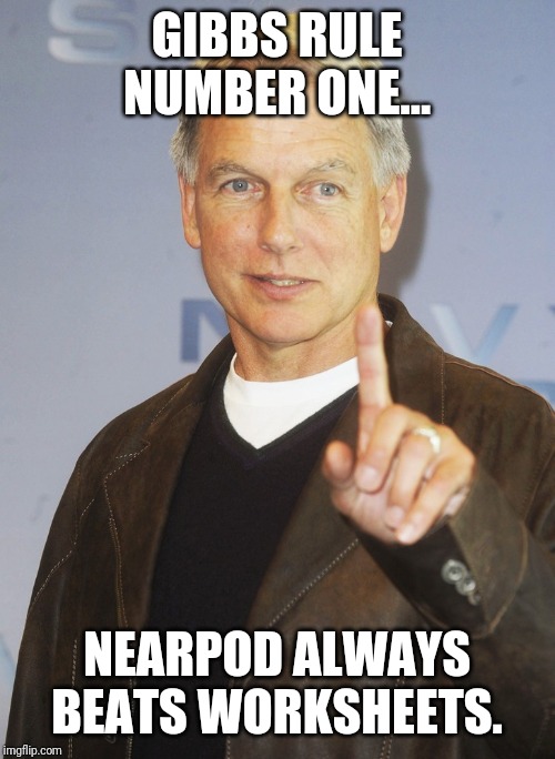 Mark Harmon One Finger Up Imgflip