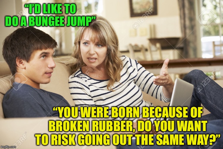 She needs to cut him some slack, unless he decides to go for it. - Imgflip