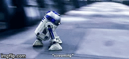 R2-D2 Runs Into an Upvote - Imgflip