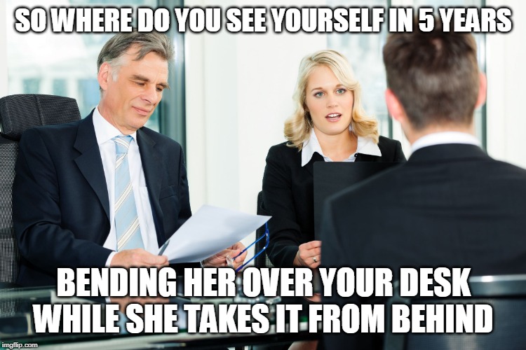 job interview - Imgflip