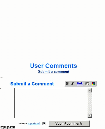 please leave a comment - Imgflip