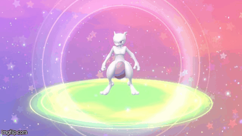 Mewtwo Rainbow! - Imgflip