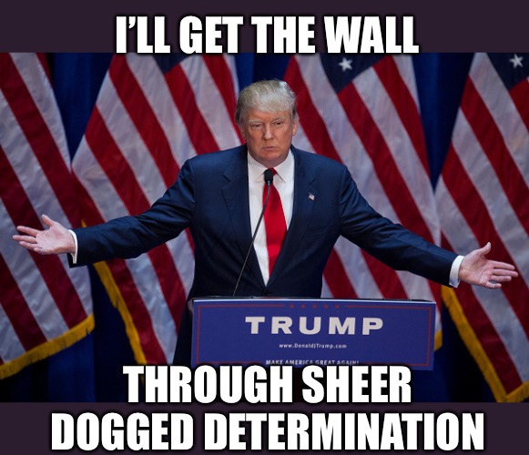 Border wall - Imgflip