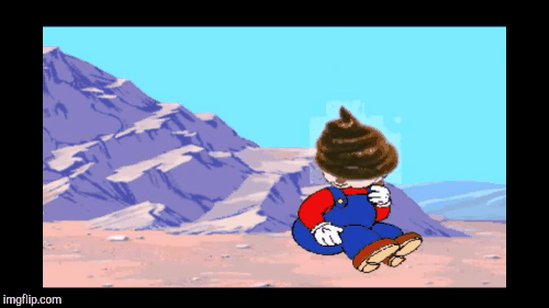 Mario Poop! - Imgflip