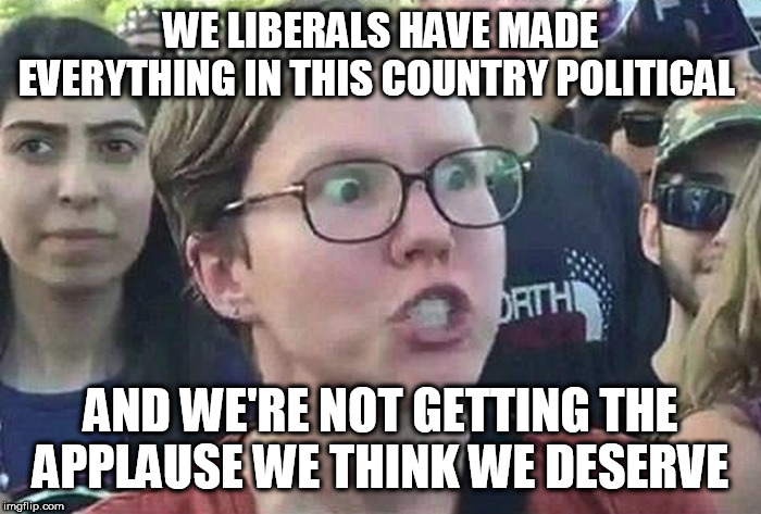 Triggered Liberal - Imgflip