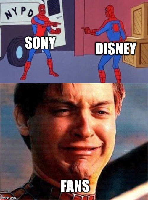 Image Tagged In Spider man Crying spiderman Pointing At Spiderman Imgflip