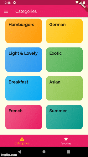 GitHub - hkp27299/Flutter_app_Meals: Elaborate use of multi screen in flutter