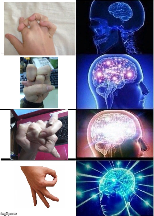 WTF? Can IMPOSSIBLE FINGERS F@#CKING CONNECT! - Imgflip