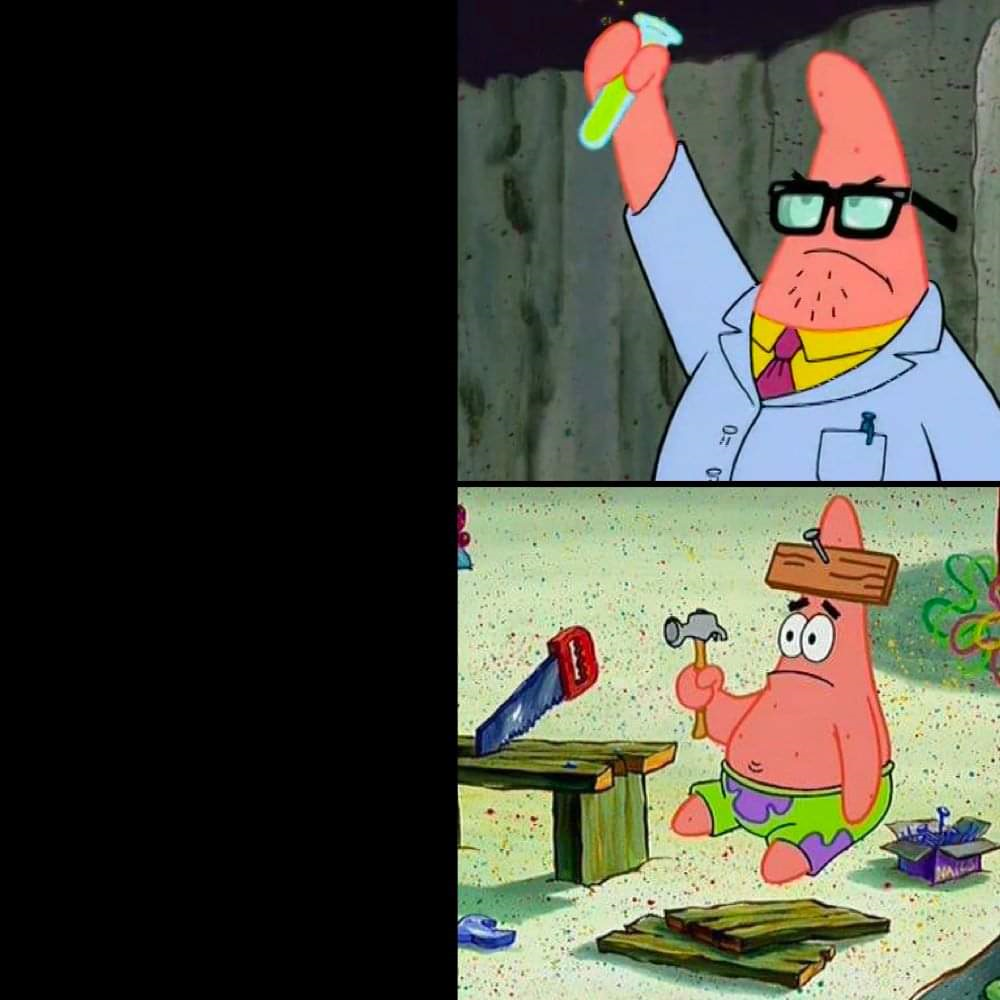 Patrick Star Meme Template