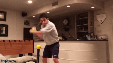 At least he hit it right.....? - Imgflip