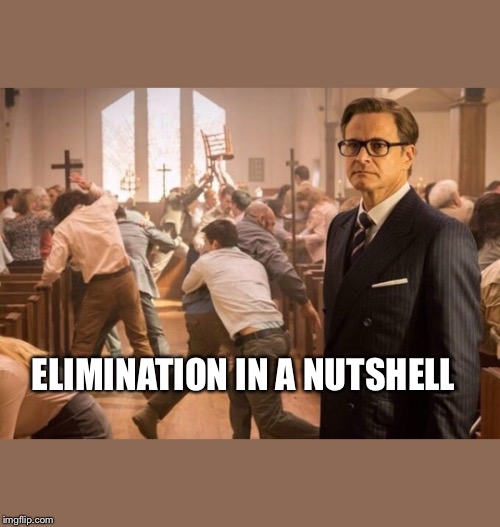 Kingsman church riot - Imgflip