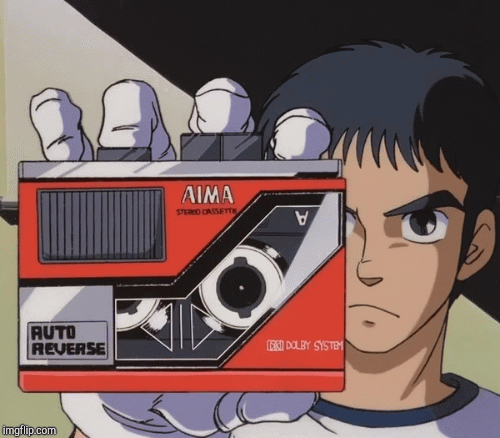Walkman Anime - Imgflip