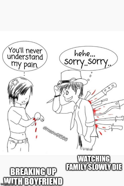 You ll Never Understand My Pain Imgflip