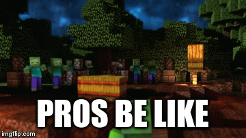 pros be like - Imgflip