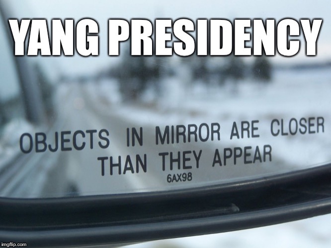 Yang or bust - Imgflip