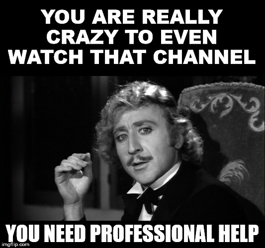 Hearing crazy voices, check your TV. - Imgflip