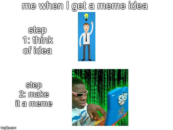 Blank White Template - Imgflip