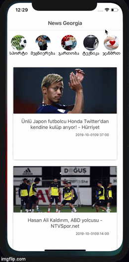 News App with API - Imgflip