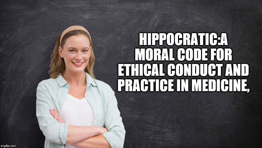 I regreat this hippocratic girl - Imgflip