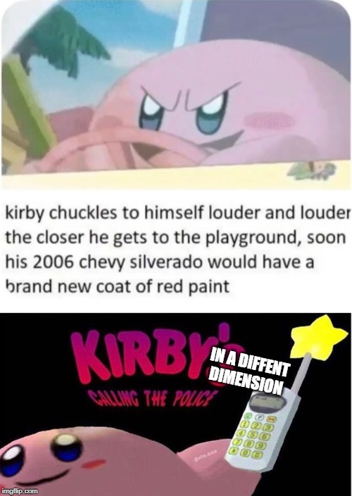 Blood In Kirby Is Just Not Right Imgflip