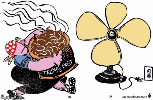 TRUMPS PAST - SHIT ABOUT TO HIT THE FAN - Imgflip