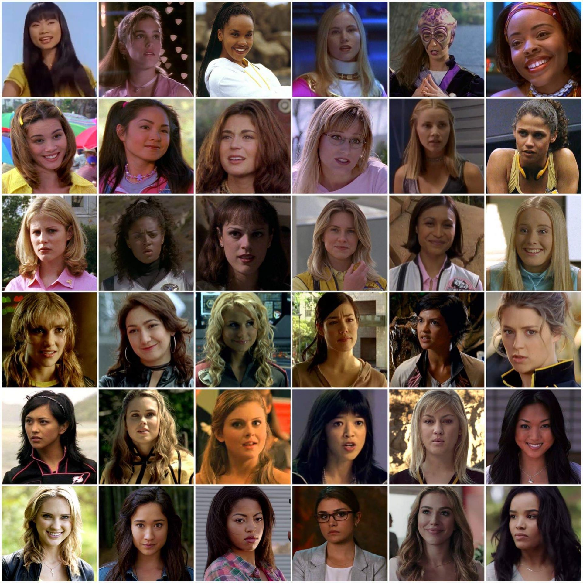 Power Rangers Women Blank Template Imgflip