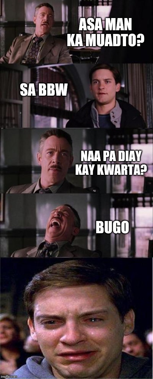 Peter Parker Cry Meme - Imgflip