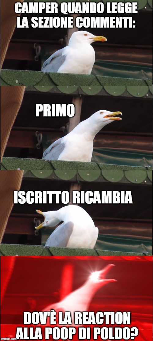 Inhaling Seagull Meme - Imgflip
